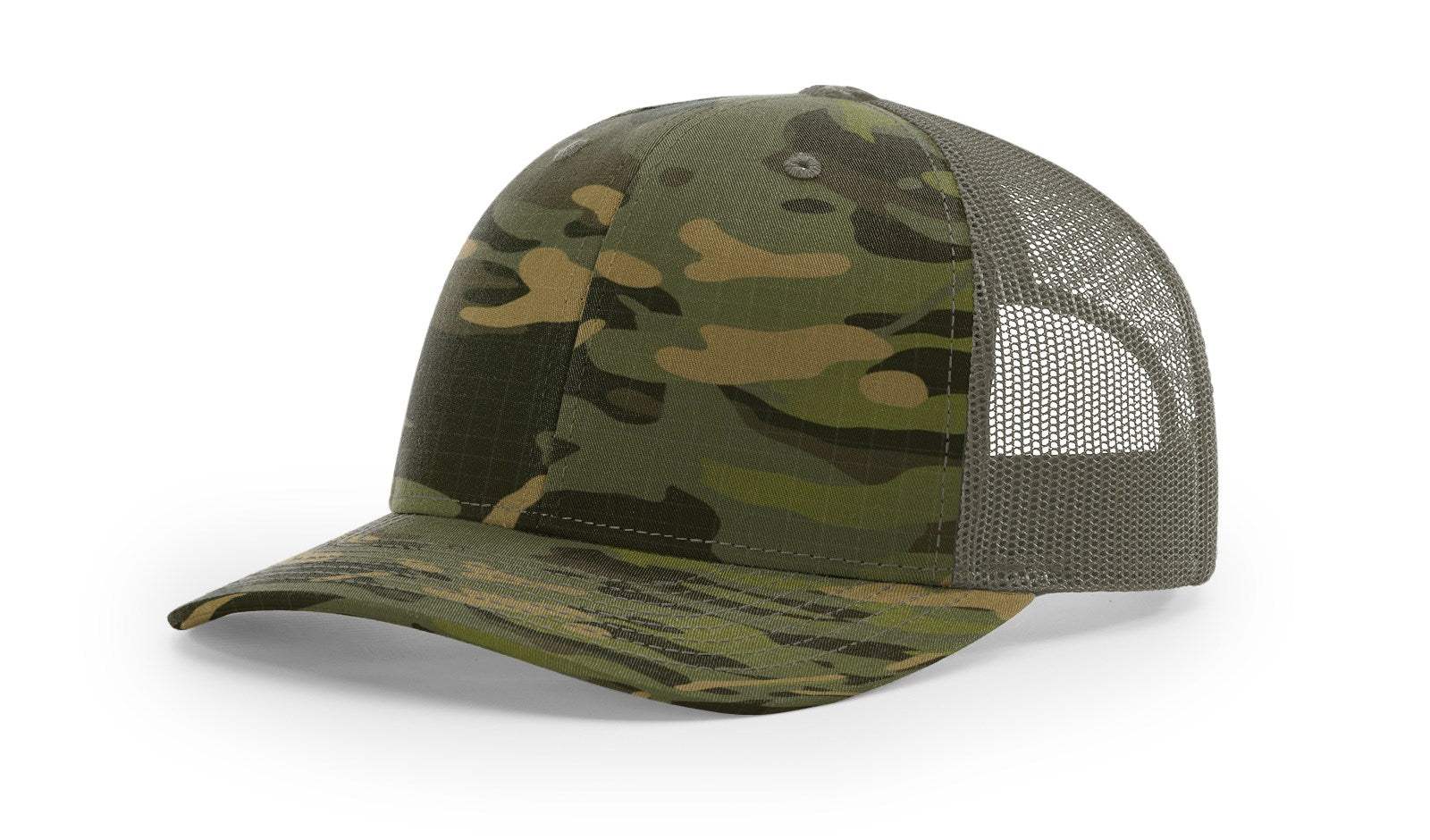 Richardson 112T Tactical Snapback Trucker Hat - Tactical Snapback Cap ...
