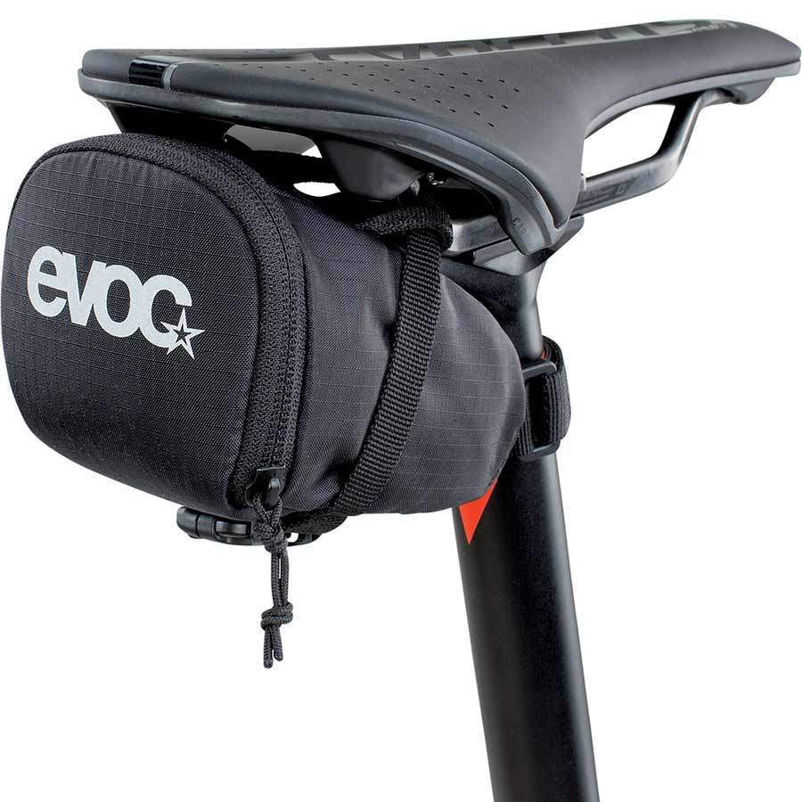 EVOC Seat Bag Compact 0.5L Bike Saddle Bag with Reflective Safety ...