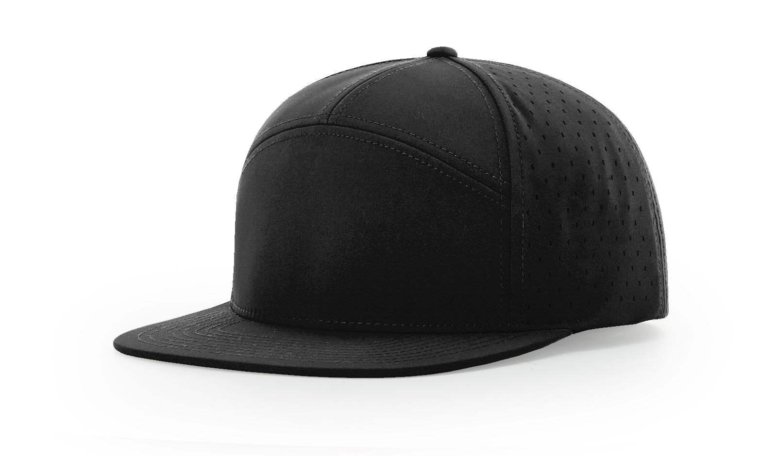 Richardson 169 7-Panel Hat Polyester Structured High-Profile Cap ...