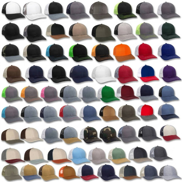 Richardson 355 Laser Perfed Performance Snapback Rope Cap Hat | Ridge ...