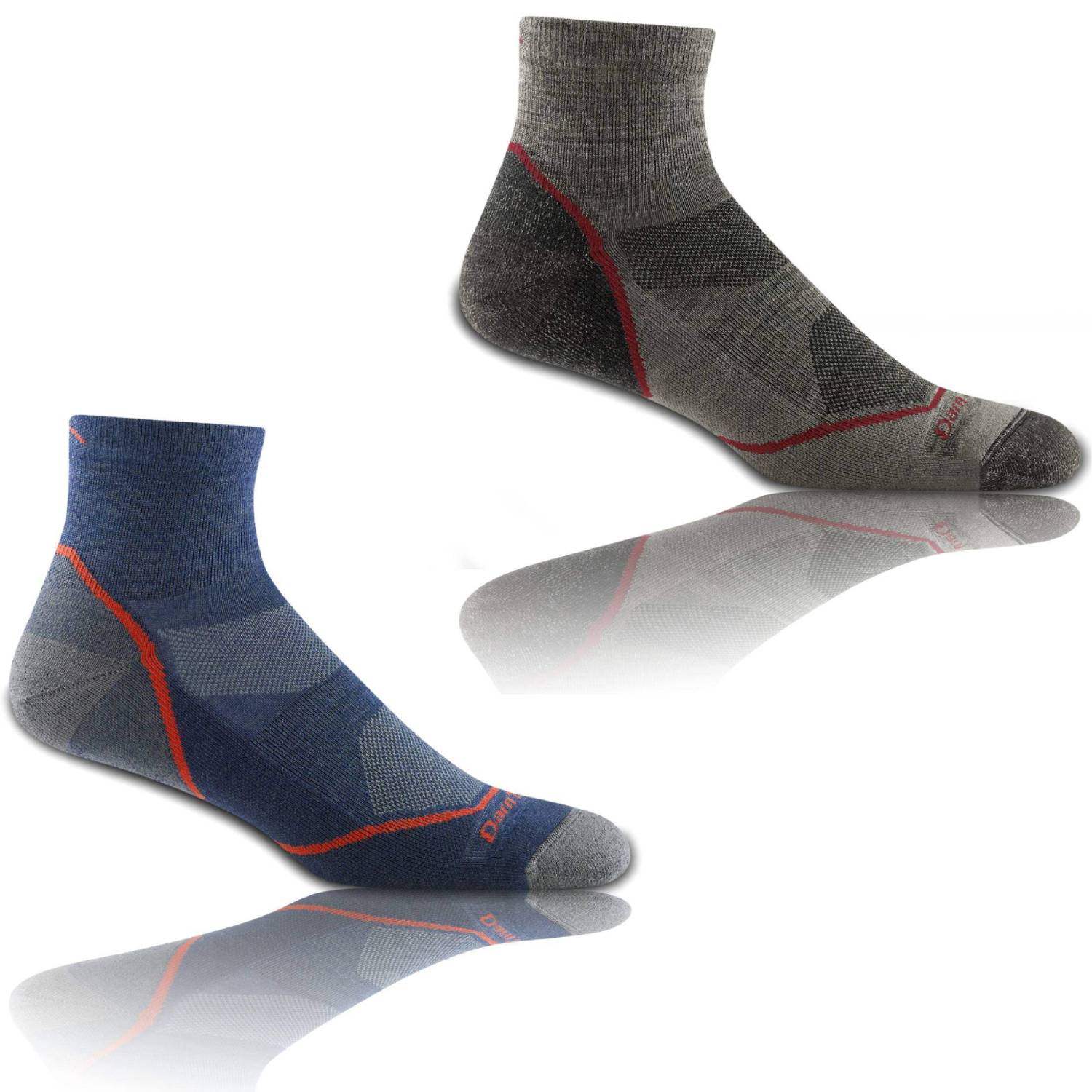 Darn Tough 1991 Light Hiker Quarter Lightweight Sock – Men's ...