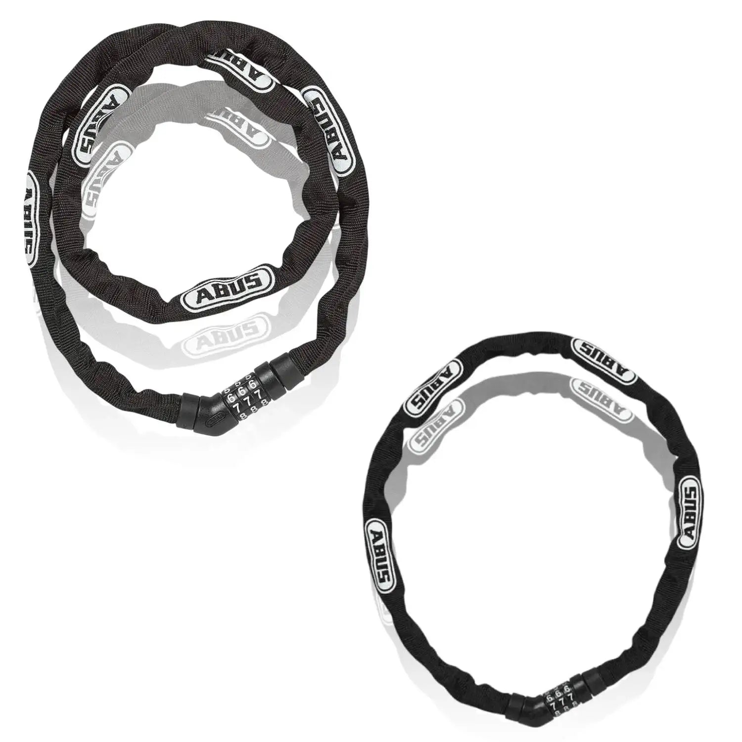 ABUS Steel-O-Chain 4804C – Lightweight Combination Chain Lock for ...