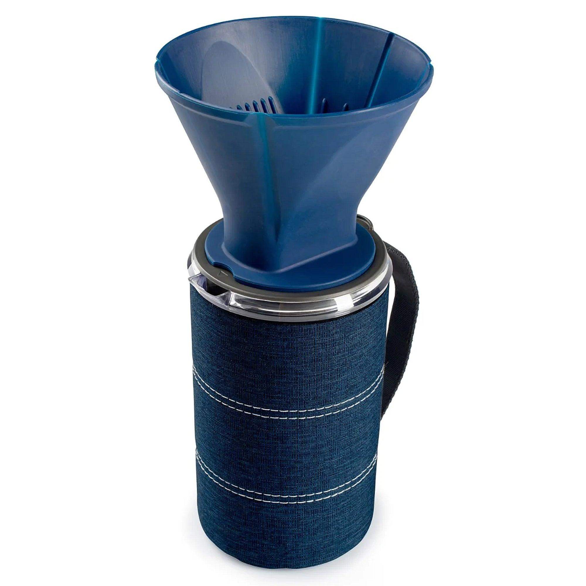 GSI Outdoors JavaDrip Camping Portable Drip Coffee Maker Blue 30 oz ...