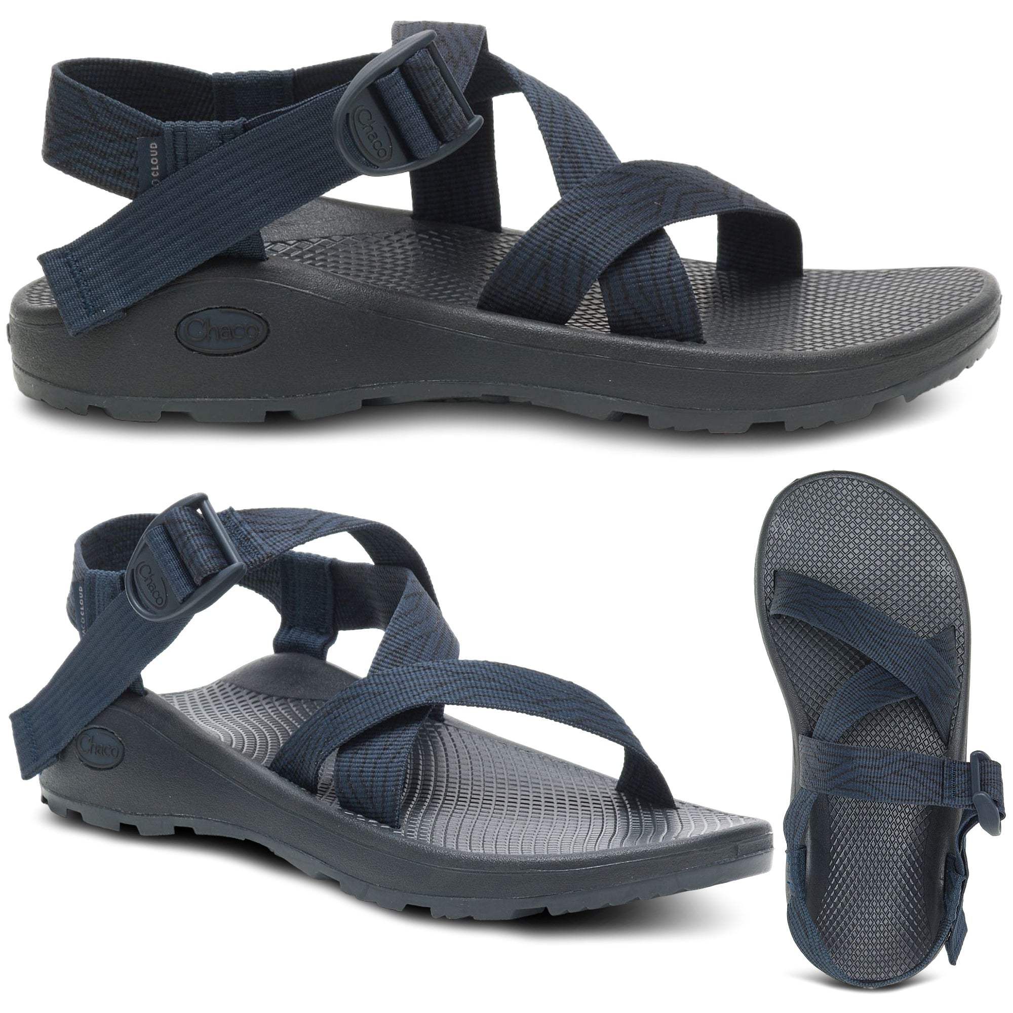Chaco Z/Cloud Men's Sandals – Enhanced Cushioning and Adjustable Fit ...