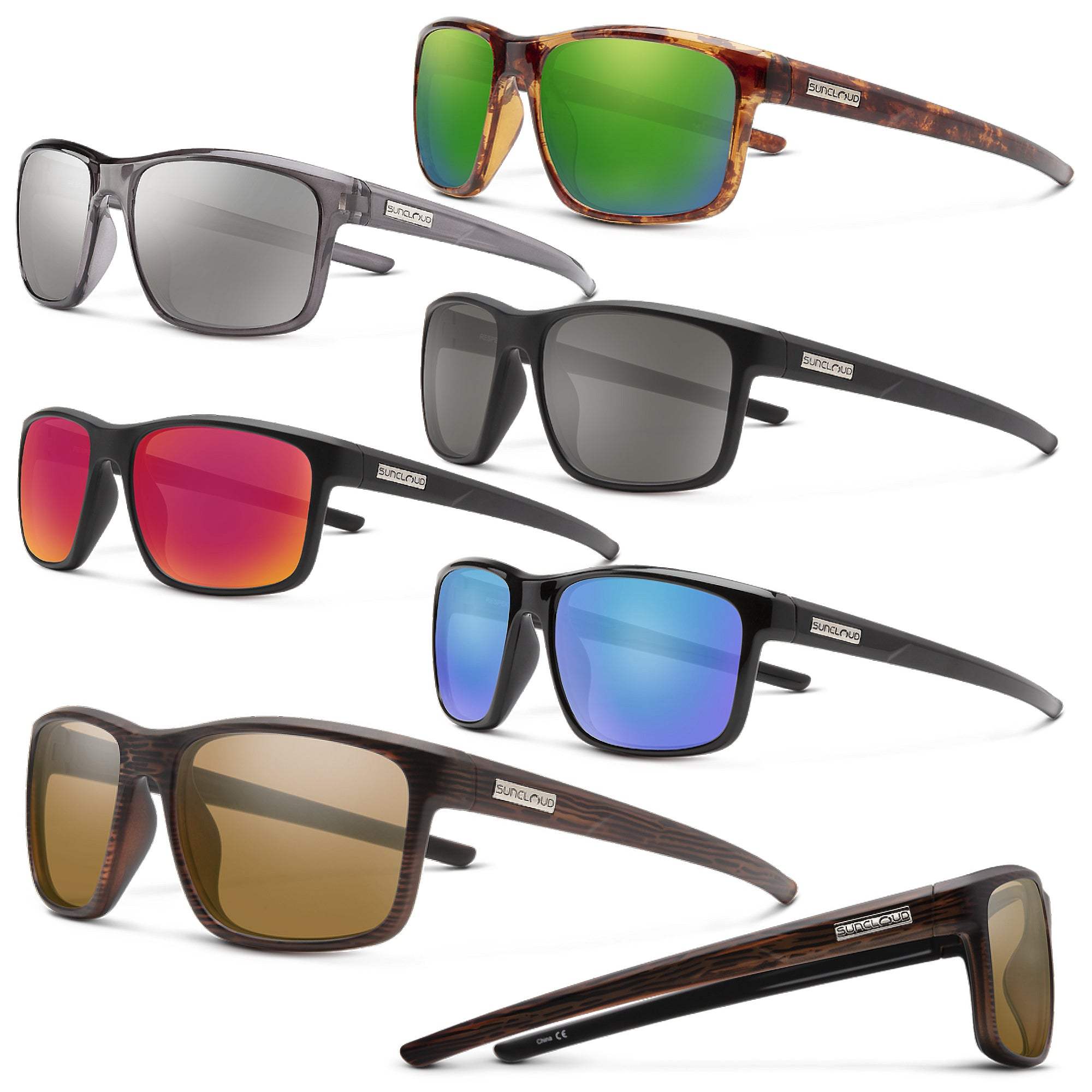 Suncloud Respek Polarized with Classic Silhoutte Sunglasses | Ridge & River