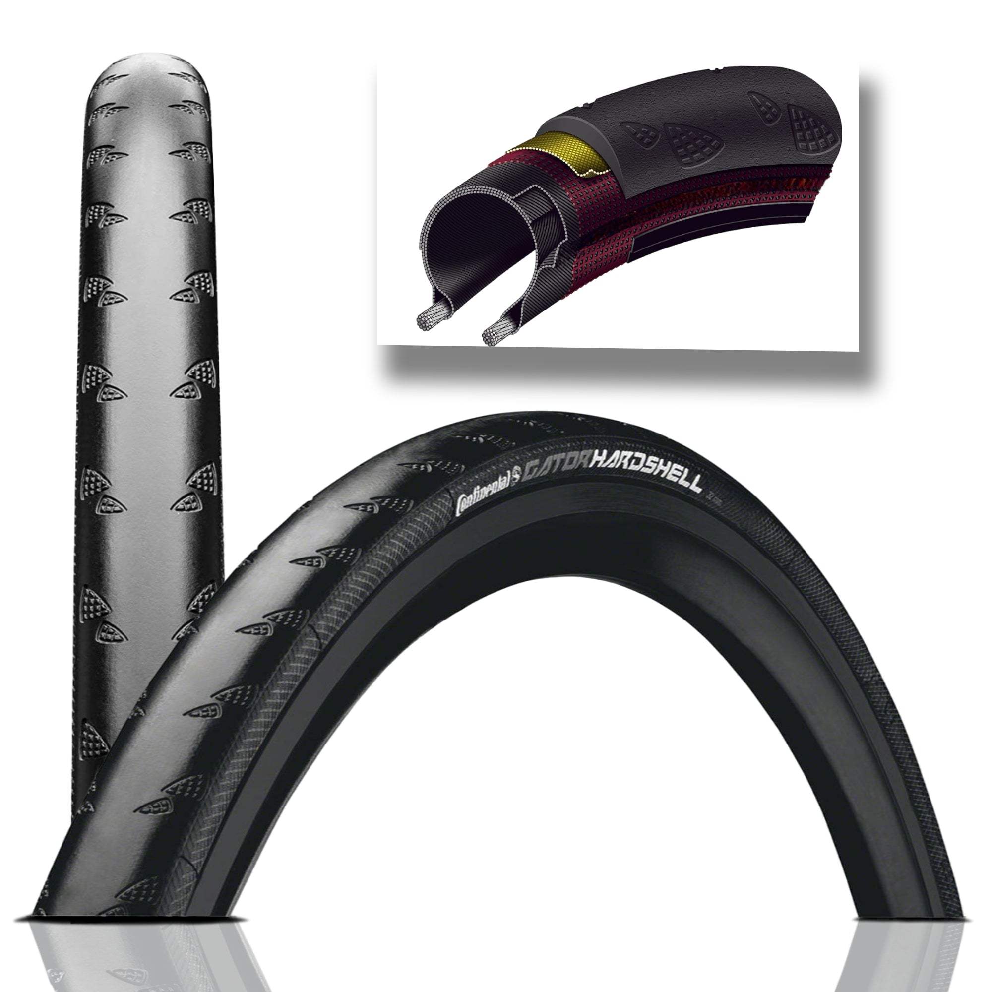 Continental Gatorskin Hardshell Black Edition (23, 25, 28, 32) 1 & 2 ...