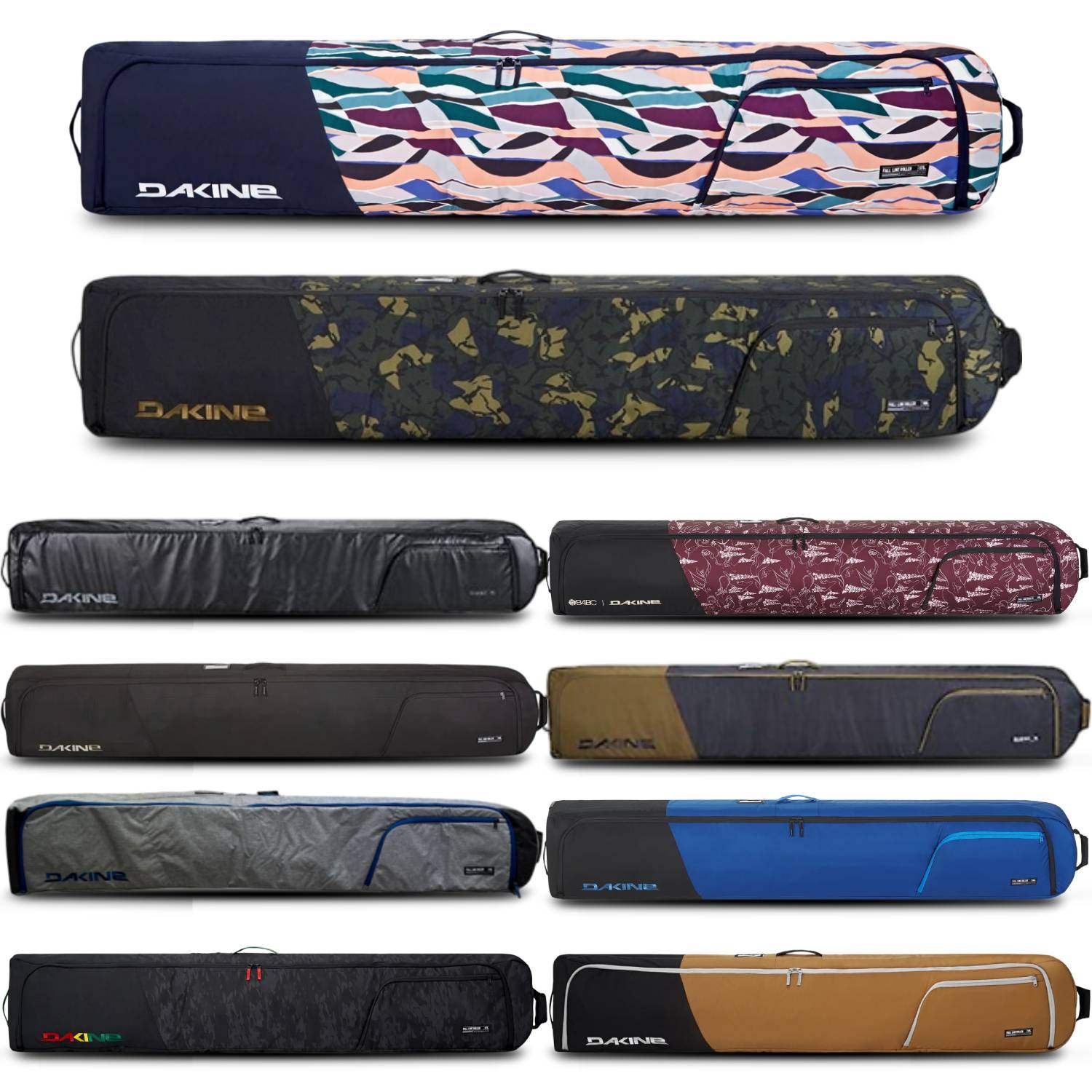 Dakine Fall Line Ski Travel Bag - Ski Roller Bag for Travel Airplane ...