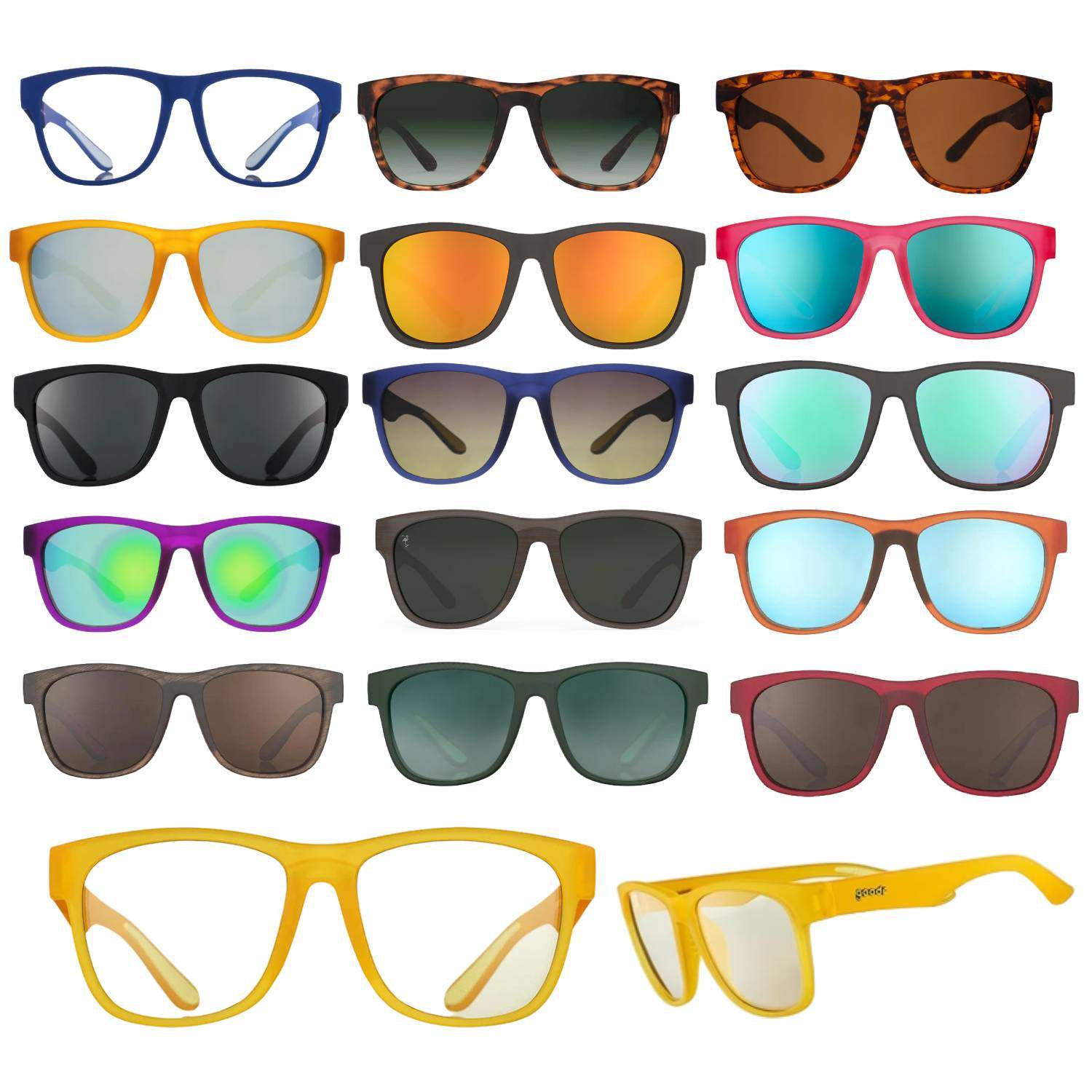 Goodr BFGs Polarized Sunglasses – No-Slip, No-Bounce, Oversized Fit ...