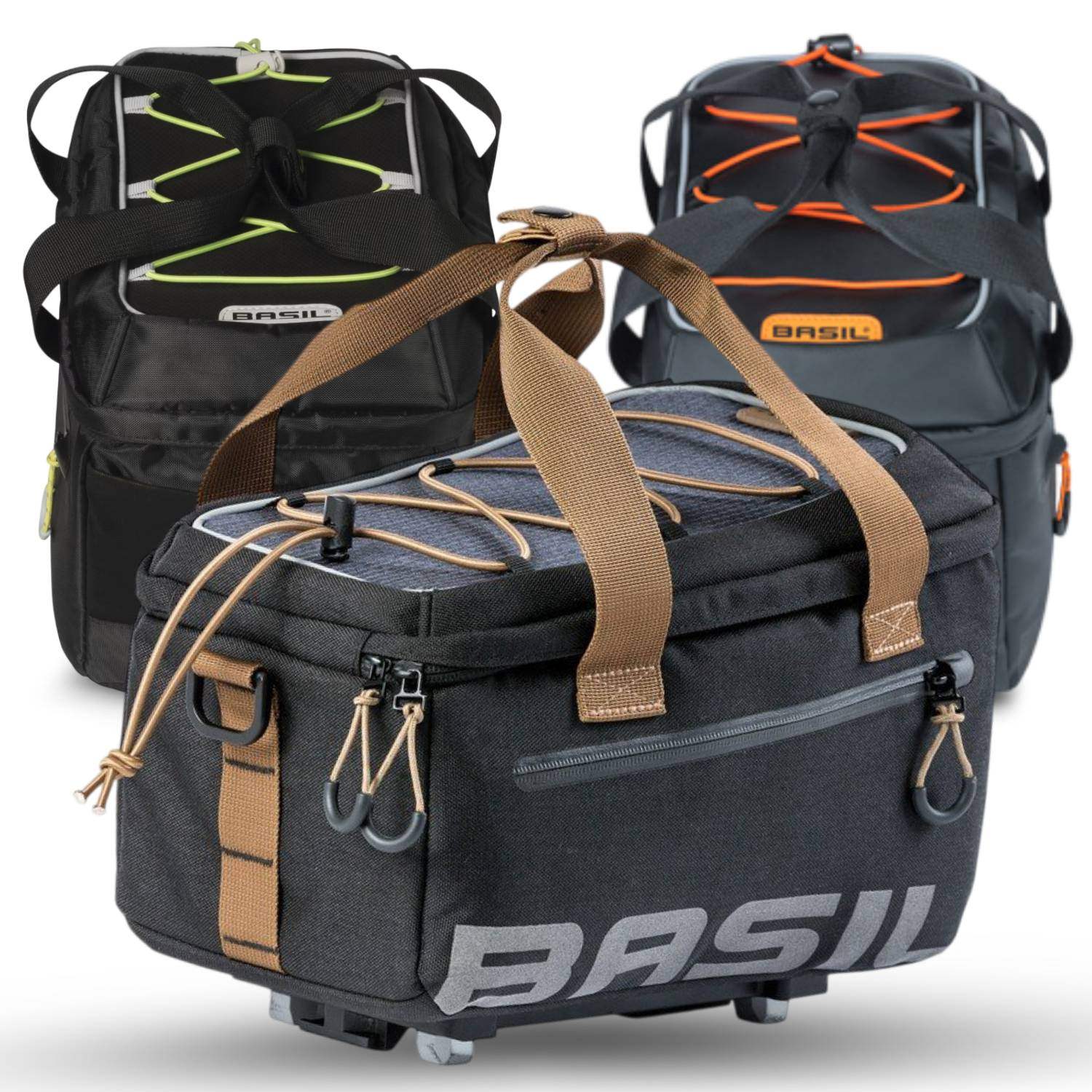 Basil Miles MIK 7L Trunk Bag Waterproof Bike Bag Compatible with MIK ...