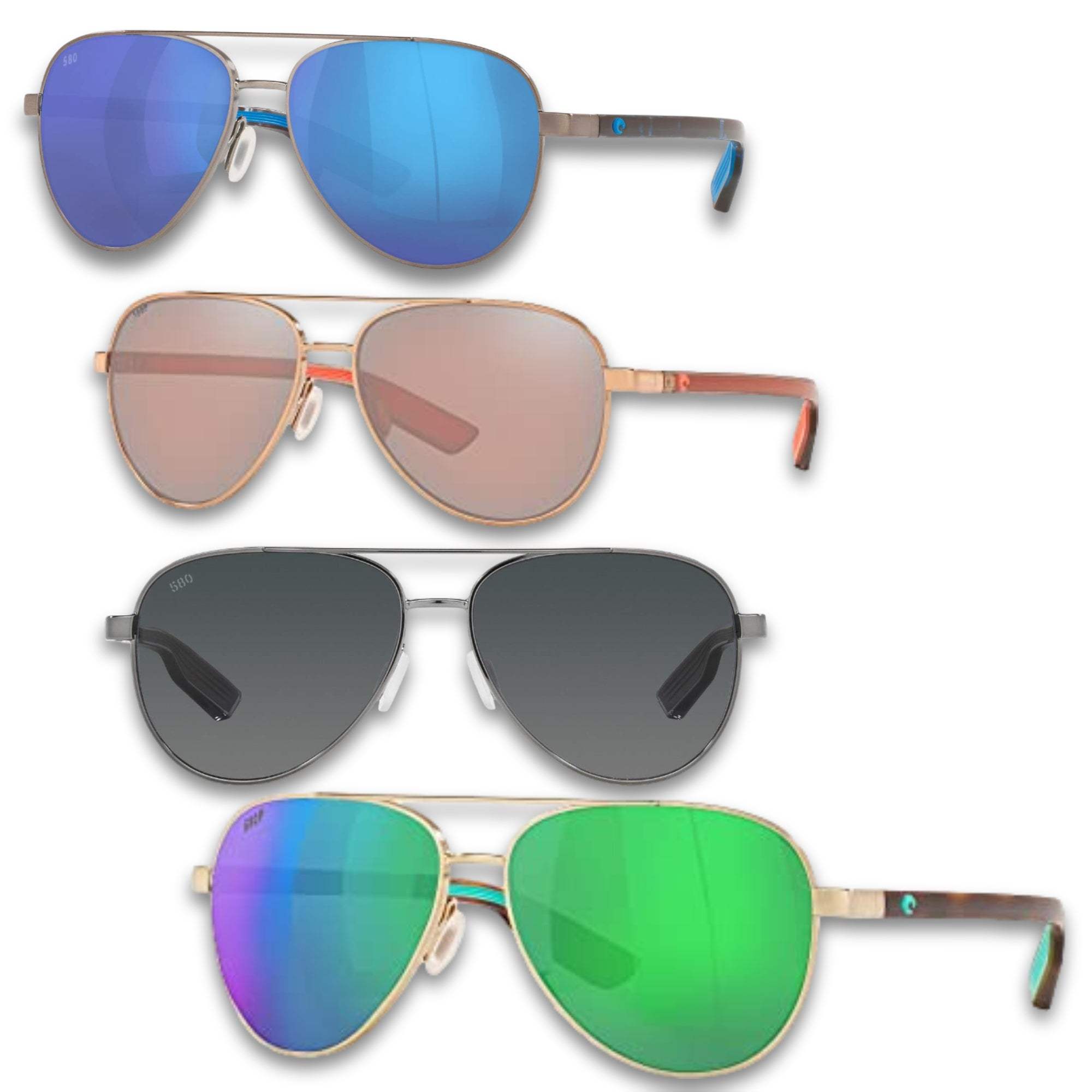 Costa Peli Men's Lifestyle Sunglasses – Stylish Design with Polarized ...