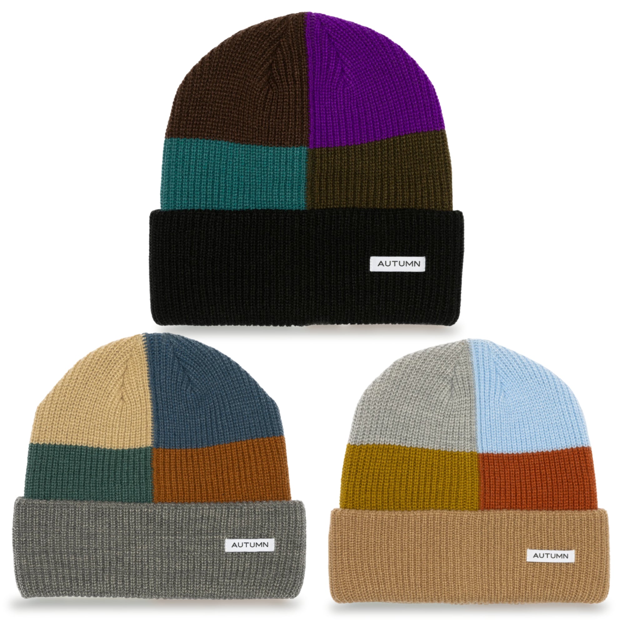 Autumn Patchwork Beanie 2024